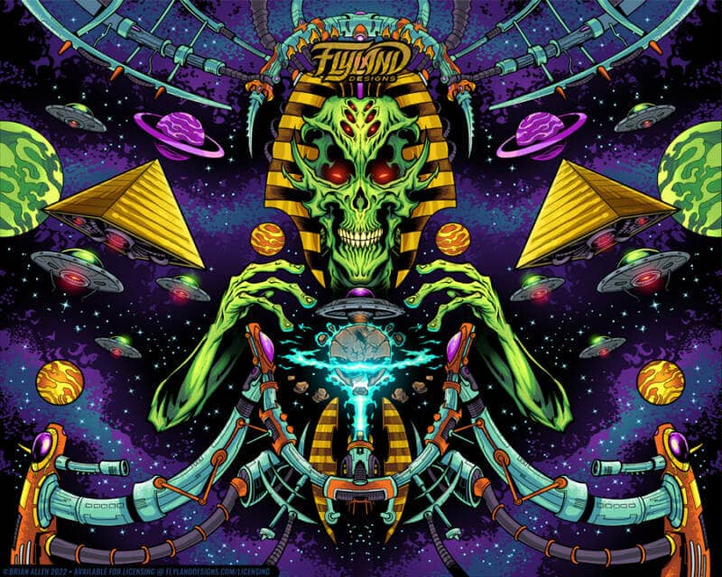 License Artwork from Freelance Illustrator Brian Allen