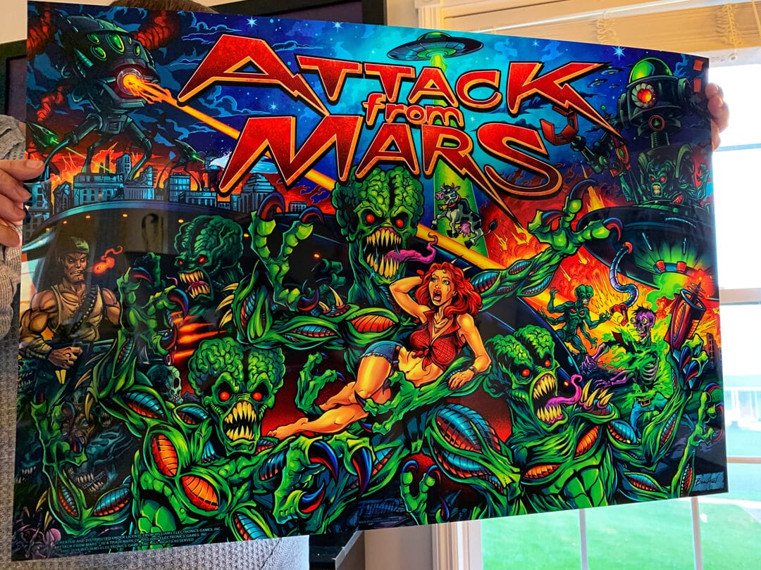 Attack From Mars Alternate Translite - Flyland Designs, Freelance ...