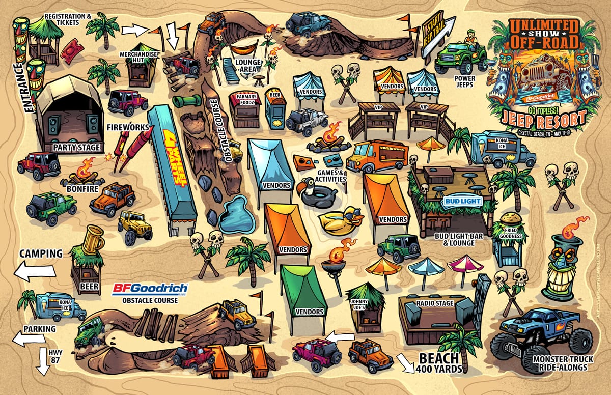 PORTFOLIO - Custom Illustrated Maps - Flyland Designs, Freelance ...