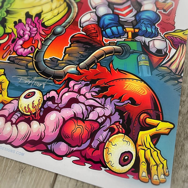 Dig Dug 11"x17" Art Print - Flyland Designs, Freelance Illustration and ...