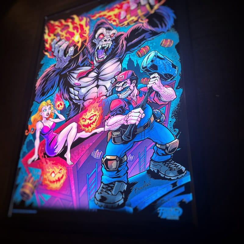 Donkey Kong Translite and Voodoo LED Frame Bundle - Flyland Designs ...