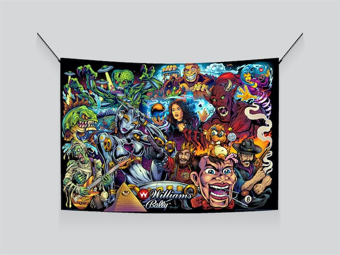 Williams MashUp Vinyl Banner - Flyland Designs, Freelance Illustration ...