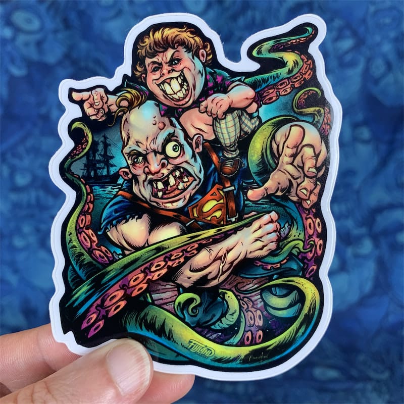 Goonies Vinyl Sticker - Flyland Designs, Freelance Illustration and ...