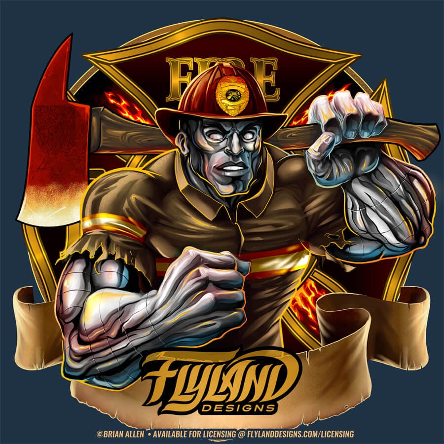 License Artwork from Freelance Illustrator Brian Allen