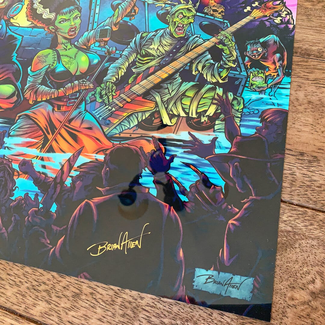 Monster Bash Alternate Translite - Flyland Designs, Freelance ...