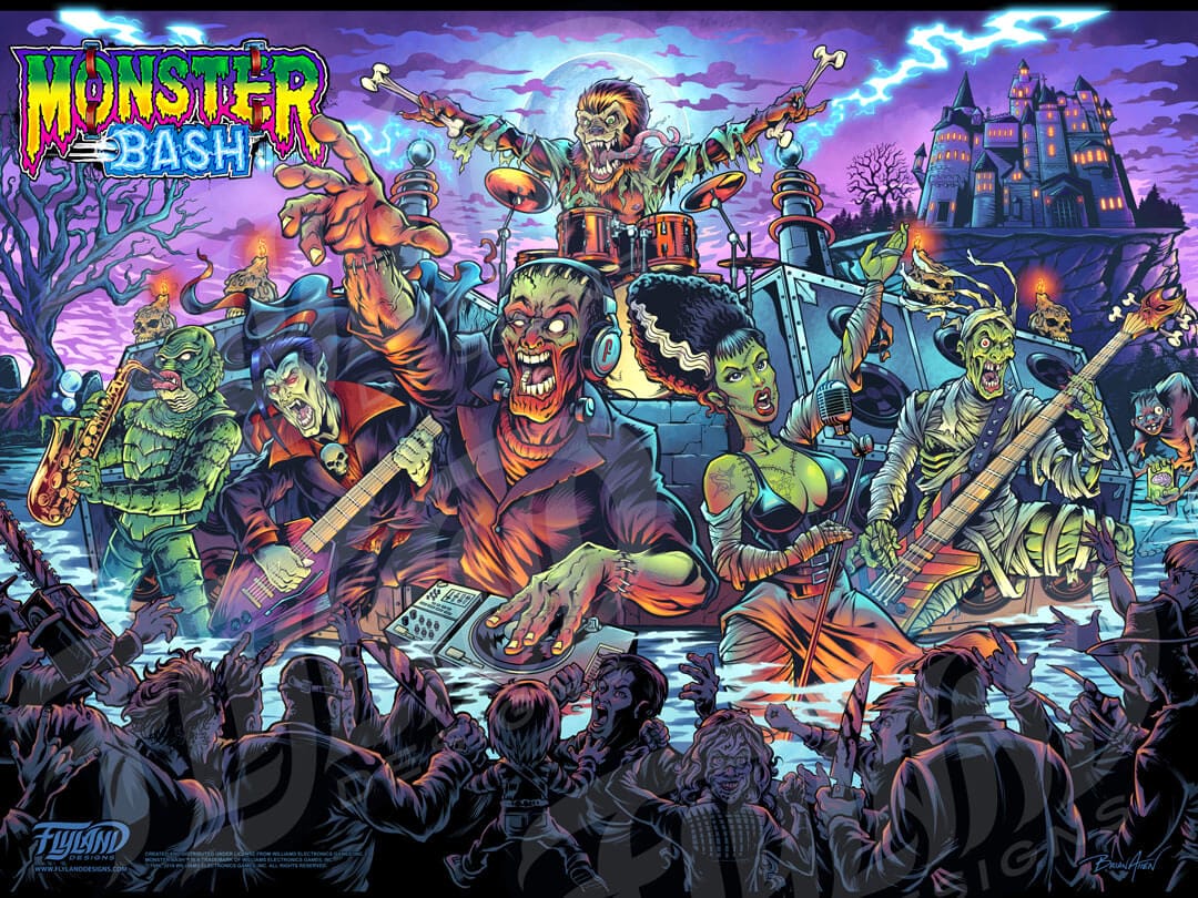 Monster Bash Vinyl Banner - Flyland Designs, Freelance Illustration and ...