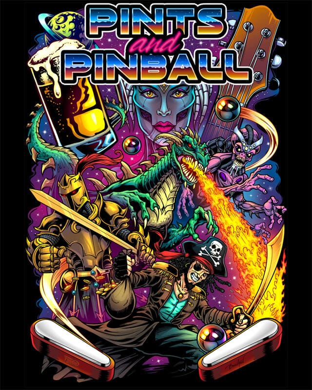 Pinball and Arcade Artwork Archives - Flyland Designs, Freelance ...