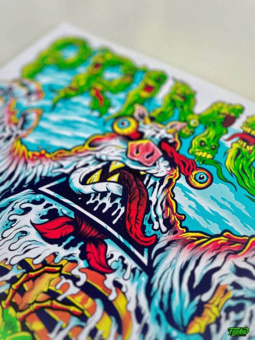 Primus Red Rocks 2025 Summer Tour Standard Artist Proof - Flyland ...