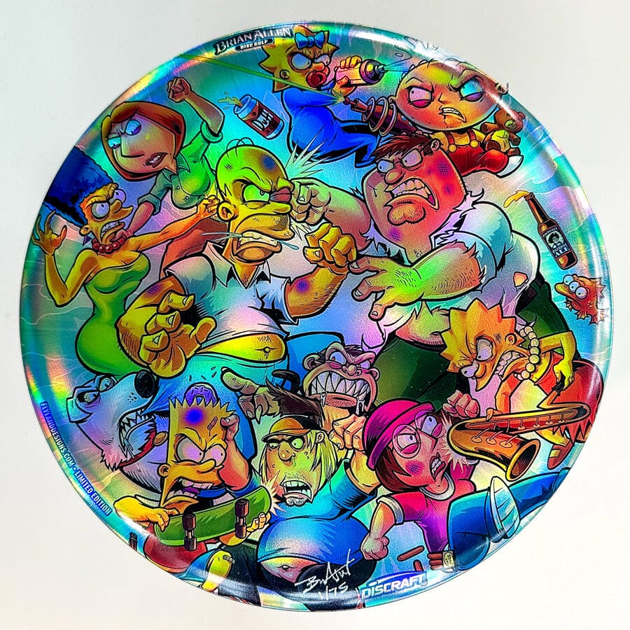 PORTFOLIO - Custom Illustrated Disc Golf Disc - Flyland Designs ...