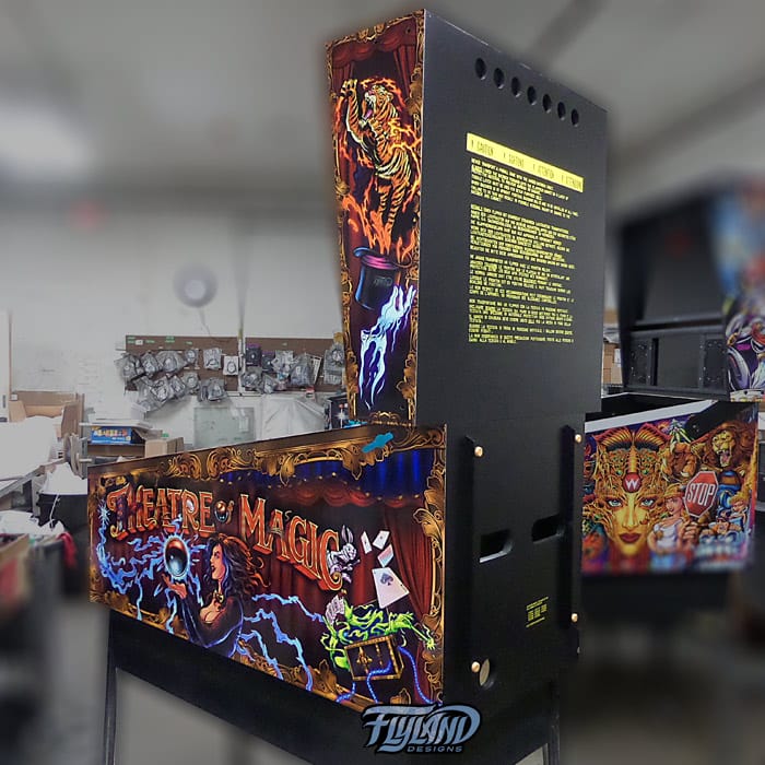 Theatre of Magic Cabinet 5-Piece Wrap Decal Set - Flyland Designs ...