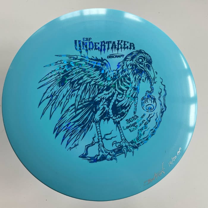 Lightweight ESP Undertaker 2023 Ledgestone Edition Disc Golf Disc AP ...