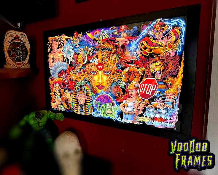 VooDoo LED Frame – RGB + White W/ Remote Control - Flyland Designs ...