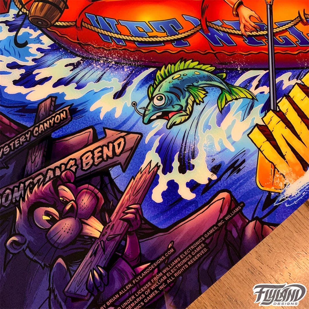 White Water Alternate Translite - Flyland Designs, Freelance ...