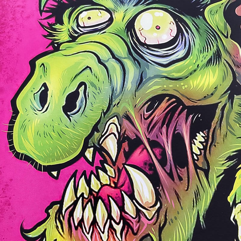Zombie Alf 11"x14" Print - Flyland Designs, Freelance Illustration and ...